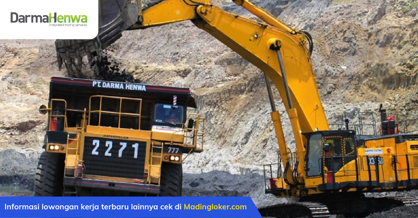 Lowongan Kerja PT Darma Henwa Tbk